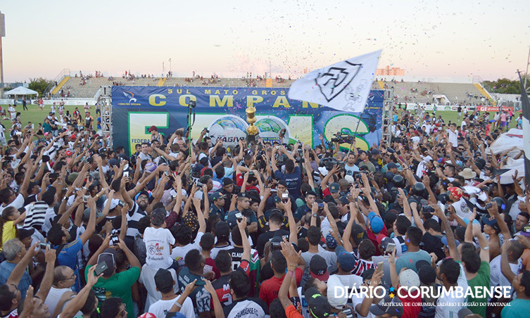 Trinta e três anos depois, Corumbaense conquista 2º título estadual de ...